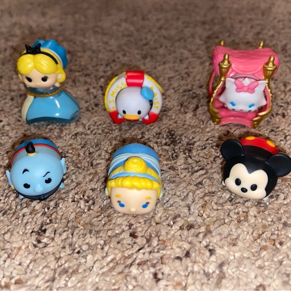Toys | Lot Of Disney Tsum Tsum Mini Figures Aristocats Cinderella Alice ...